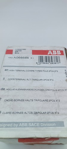 ABB ACCESSORIES FOR TMAX 1SD A066666R1 HTC XT2 3p TERMINAL COVERS /#8 ...