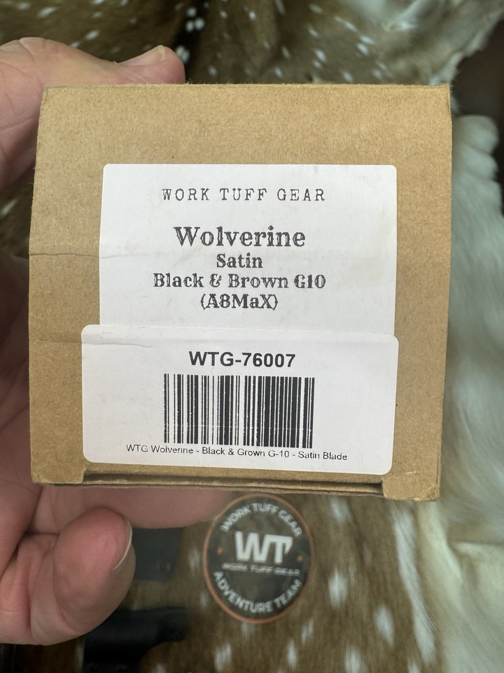 Work Tuff Gear Wolverine In A8MAX In Original Box W/ All The Extras! | eBay