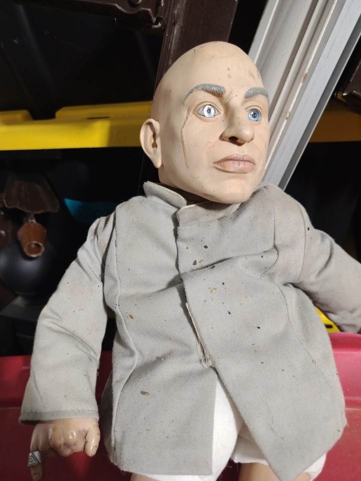 1999 Austin Powers 18" Talking Dr Evil Mini Me doll McFarlane Toys | eBay