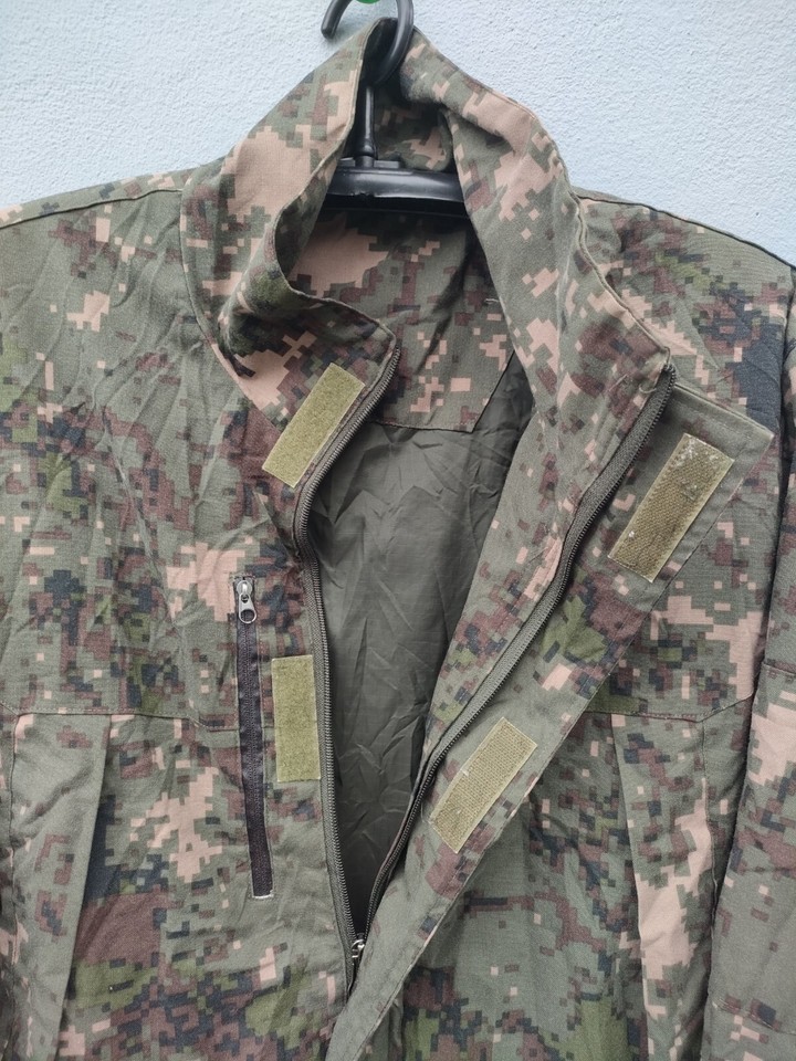 South Korea Army ROK Granite B Digital Camo Windproof Shirt Jacket | eBay