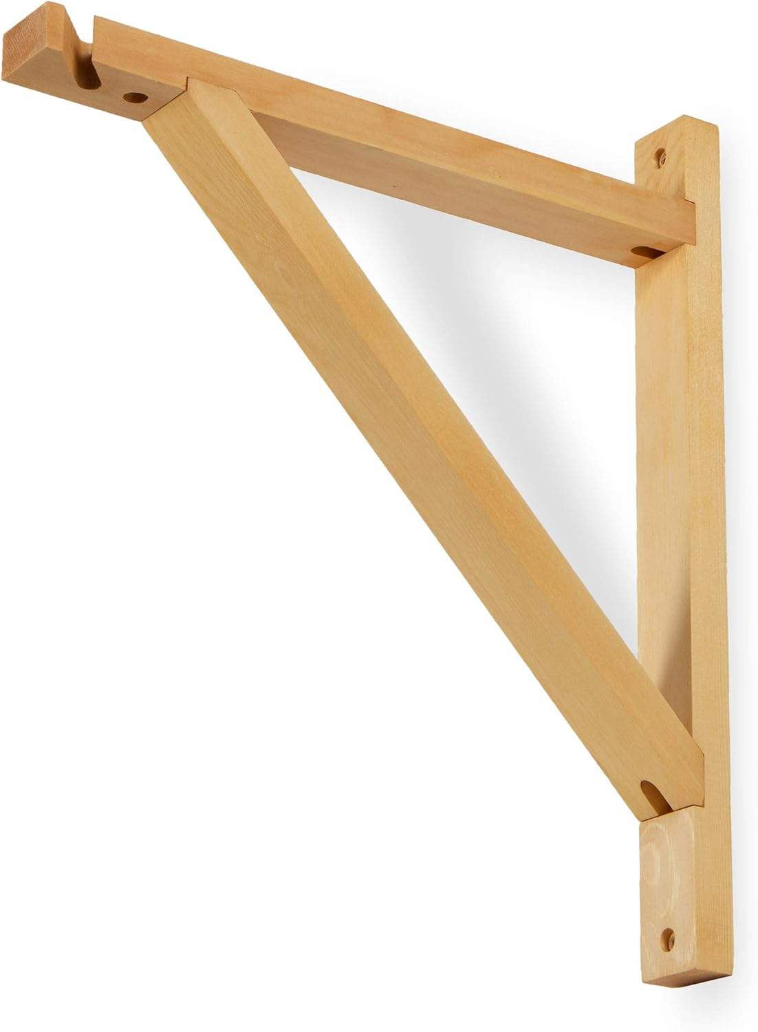 Palma Wall Mount Wood Triangle Sconce Bracket for Plug in Hanging ...