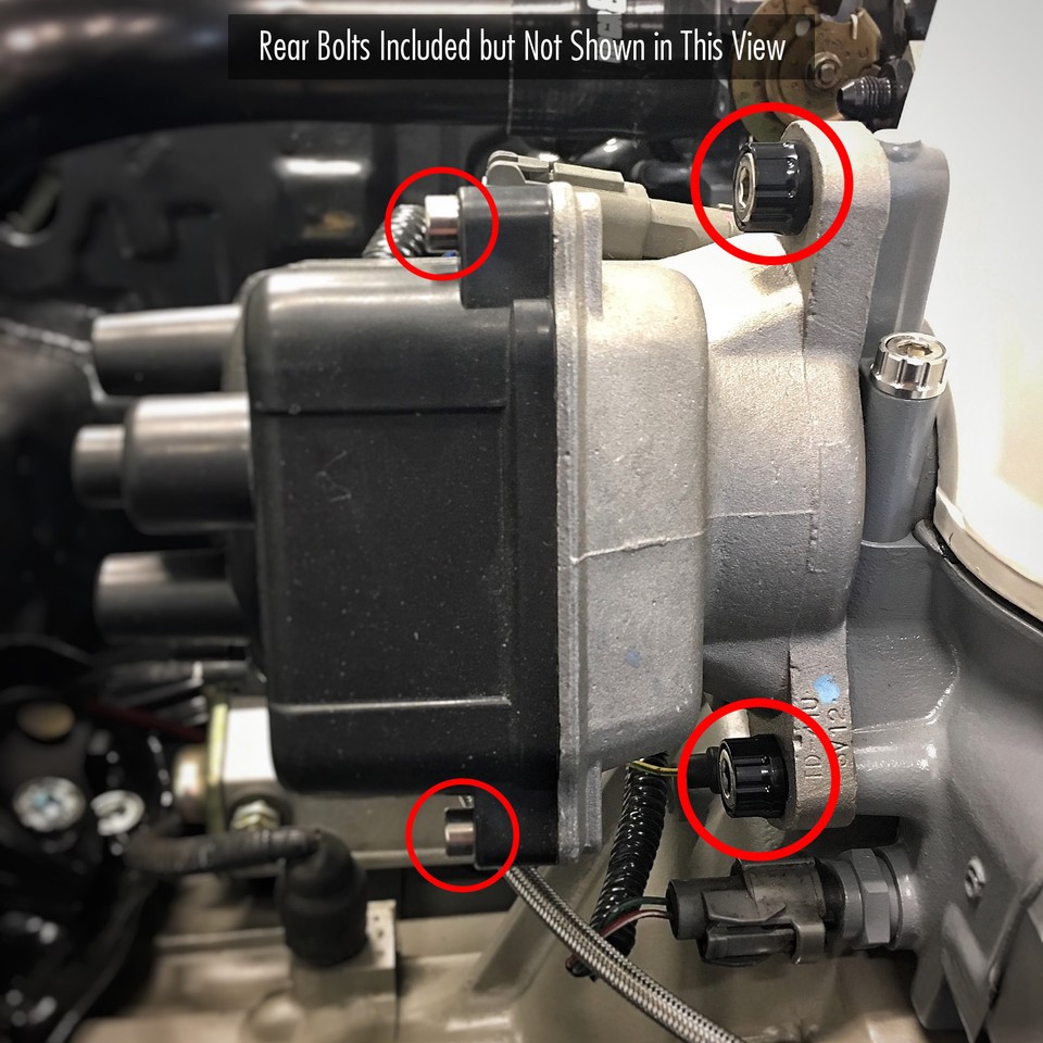 HUNDRED PROOF HARDWARE D15b D16 D16z6 Distributor Bolt Kit Honda Acura ...