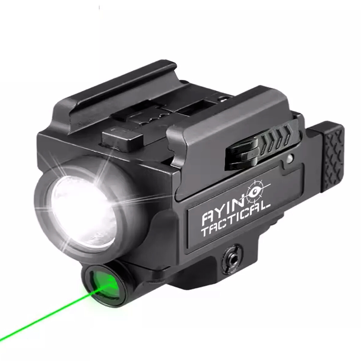 800 Lumen LED Gun Light, Rechargeable, Quick Detach Mount, Ayin Pistol ...
