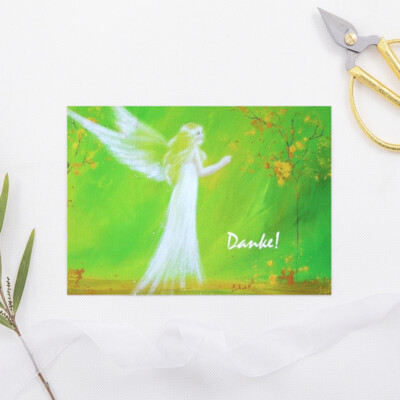 Dankeskarte "Danke!" Grusskarte, Postkarte Dankeschön Danksagung Karte ...