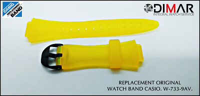 Replacement Original Watch Band CASIO W-733-9AV. | eBay UK