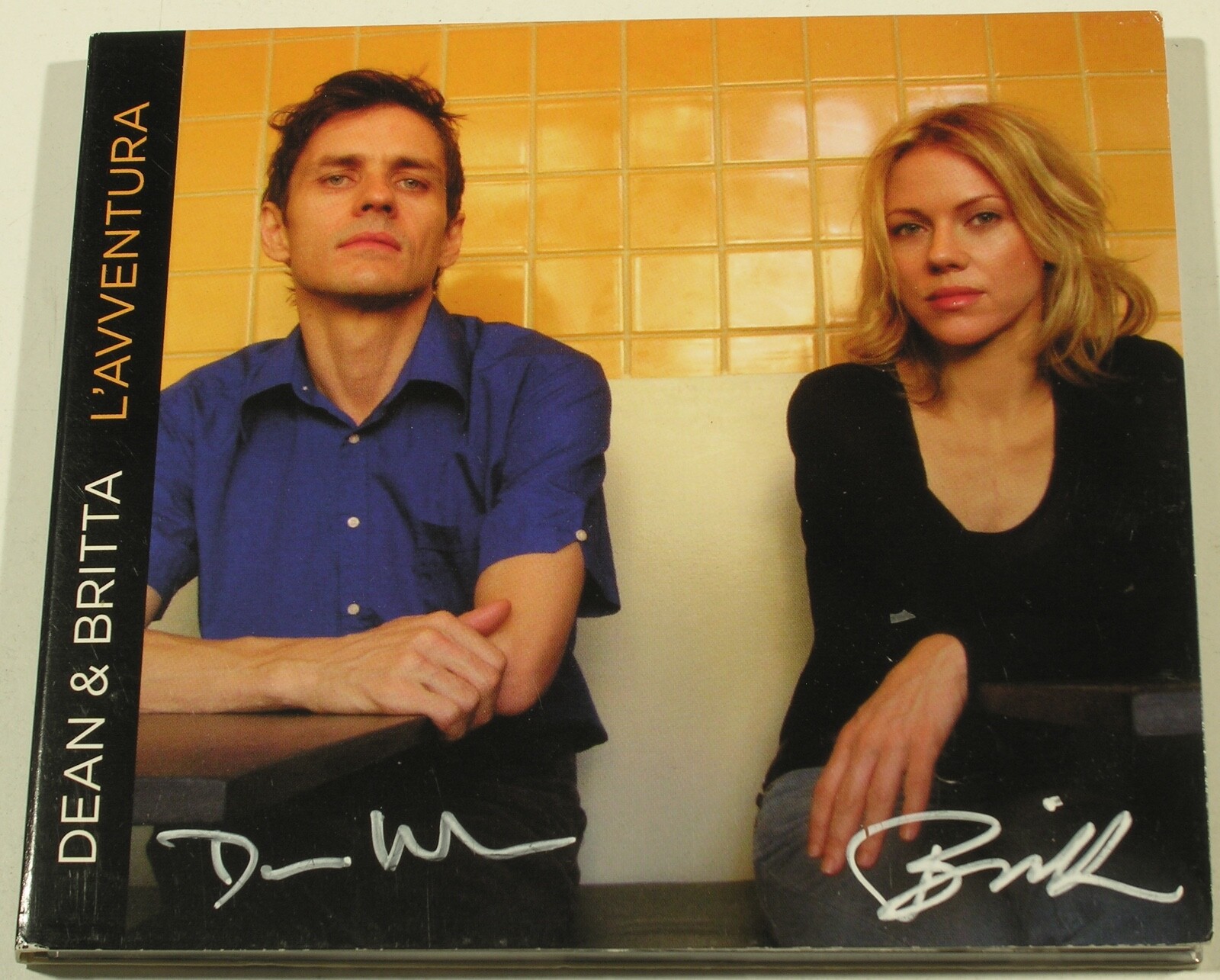 Dean & Britta L'Avventura CD SIGNED Rare Galaxie 500 Luna Wareham Indie ...