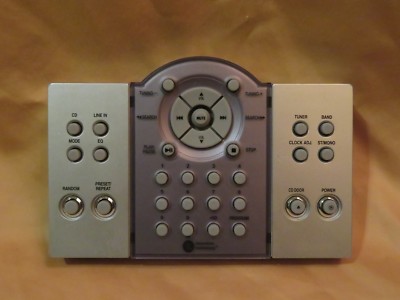 Genuine IT Innovative Technology Home Audio CD Player Remote Control ...