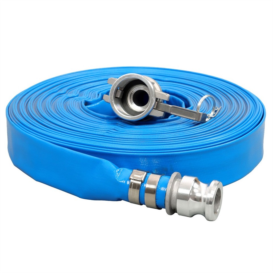1-1/4" x 100' Water Discharge Pump Hoses For Swimming Drain Pools ...