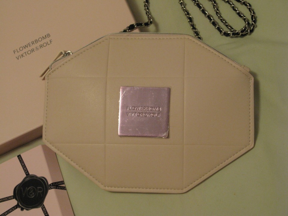 Viktor & Rolf 'Flowerbomb' Clutch Bag & 2x Perfume Samples NIB ...