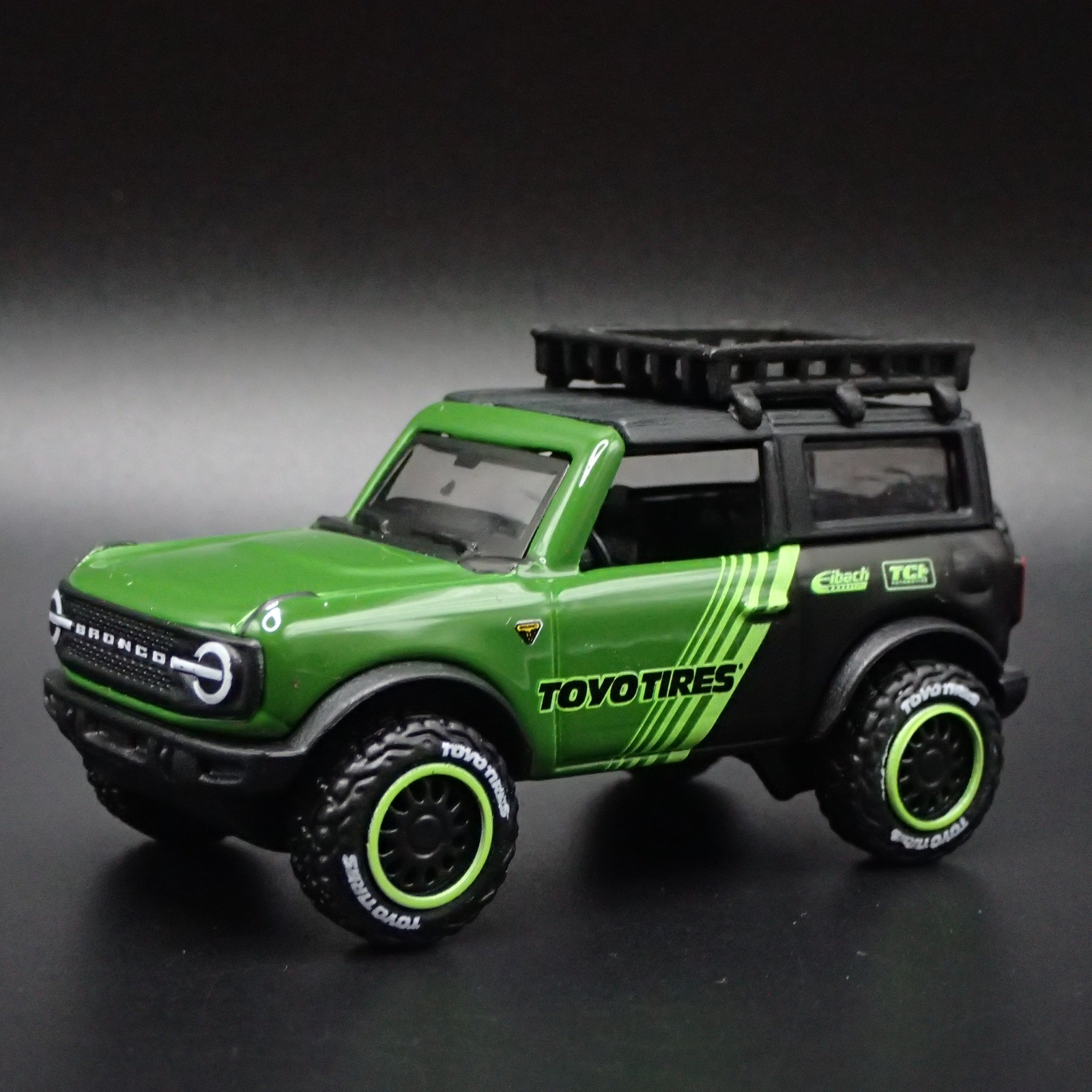 2021-2024 FORD BRONCO 2 TWO DOOR TOYO TIRES 1:64 SCALE DIORAMA DIECAST ...