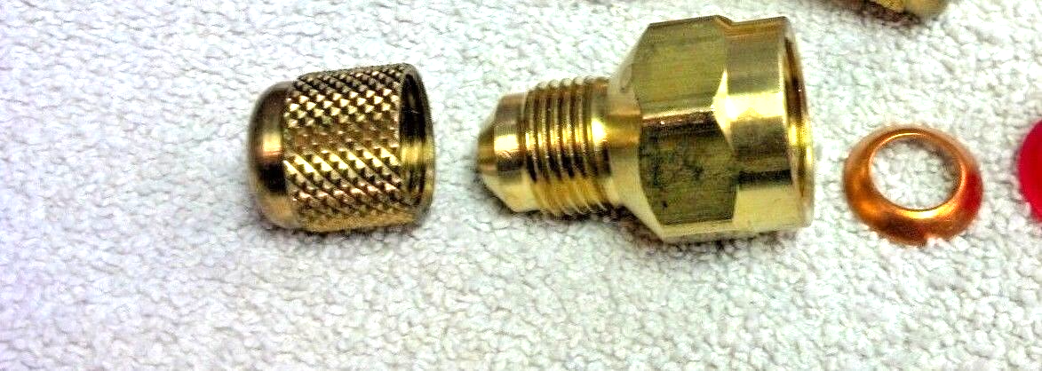 Ritchie Yellow Jacket Vacuum Pump Intake Adapter 1/2" FM x 3/8 Male ...