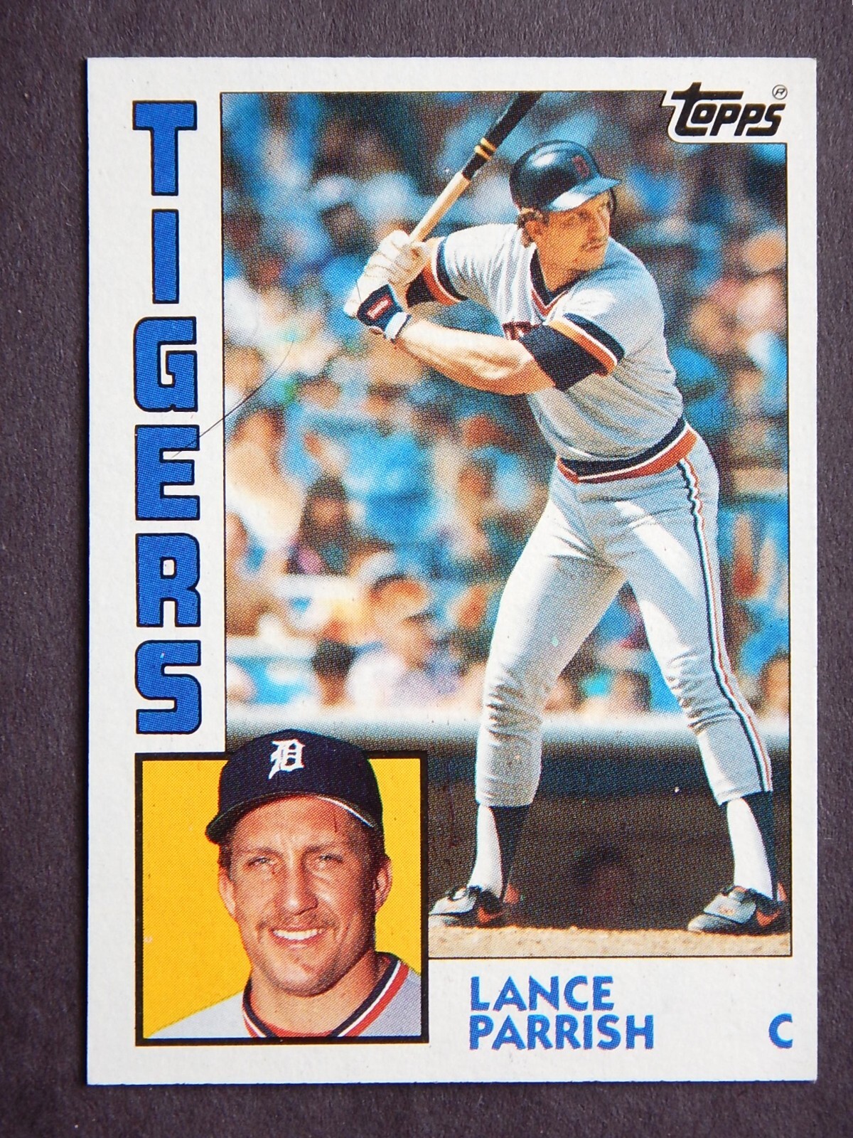 Lance Parrish #640 Topps 1984 Baseball Card (Detroit Tigers) | eBay