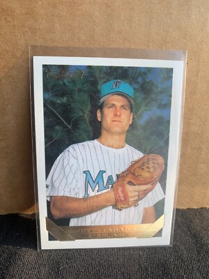 1993 Topps Gold Baseball Card Marlins Jeff Tabaka | eBay