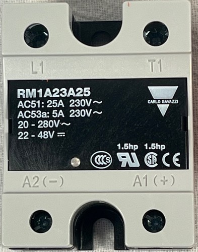 Carlo Gavazzi 25 amp Solid State Relay 480/60 ~ PN is RM1A23A25 | eBay