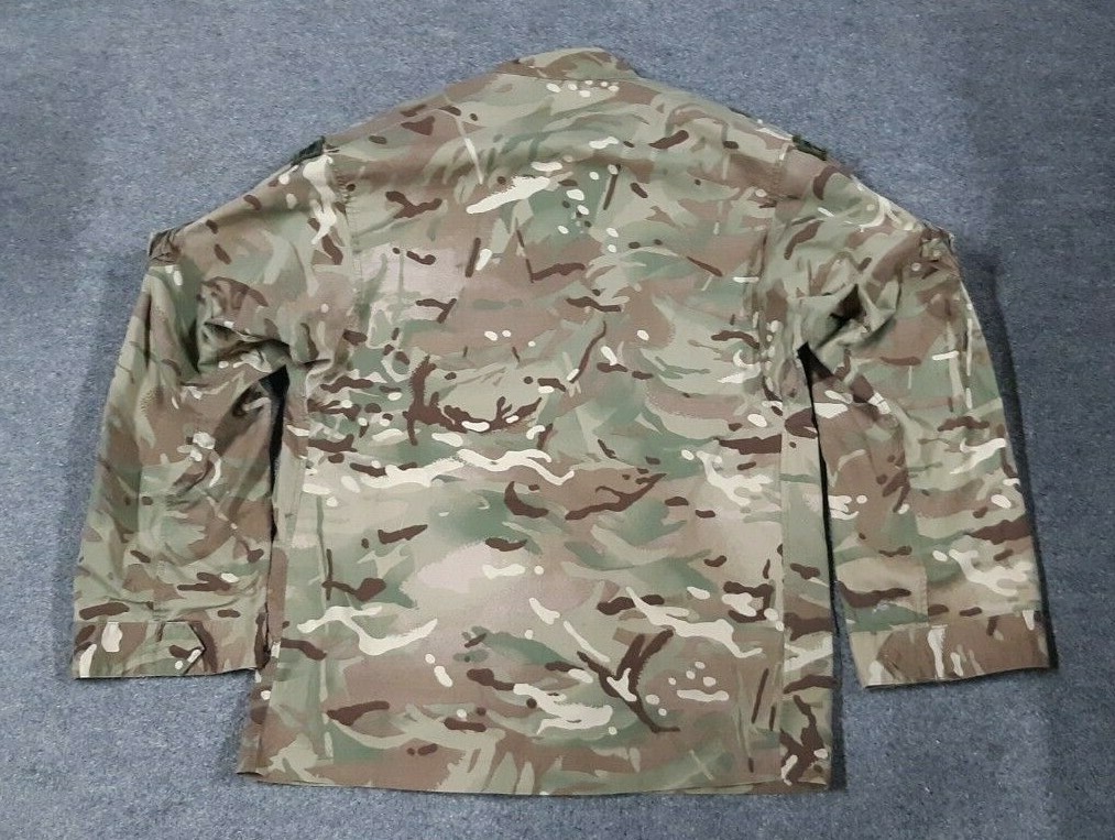 BRITISH MULTICAM MTP TEMPERATE COMBAT JACKET - ROYAL MARINES COMMANDO ...