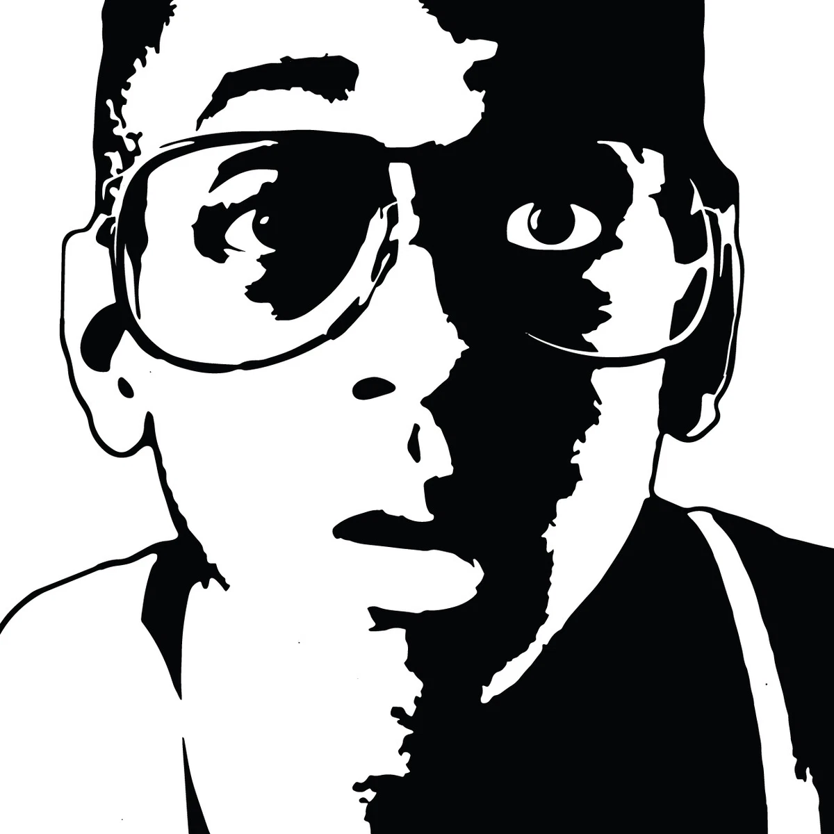 Steve Urkel Stencil
