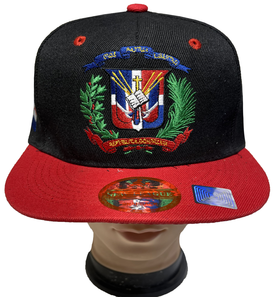 DOMINICAN REPUBLICA FLAG Embroidered Snapback Adjustable Baseball Cap ...