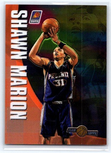 2001 Topps Chrome #TT9 Shawn Marion Team Topps | eBay