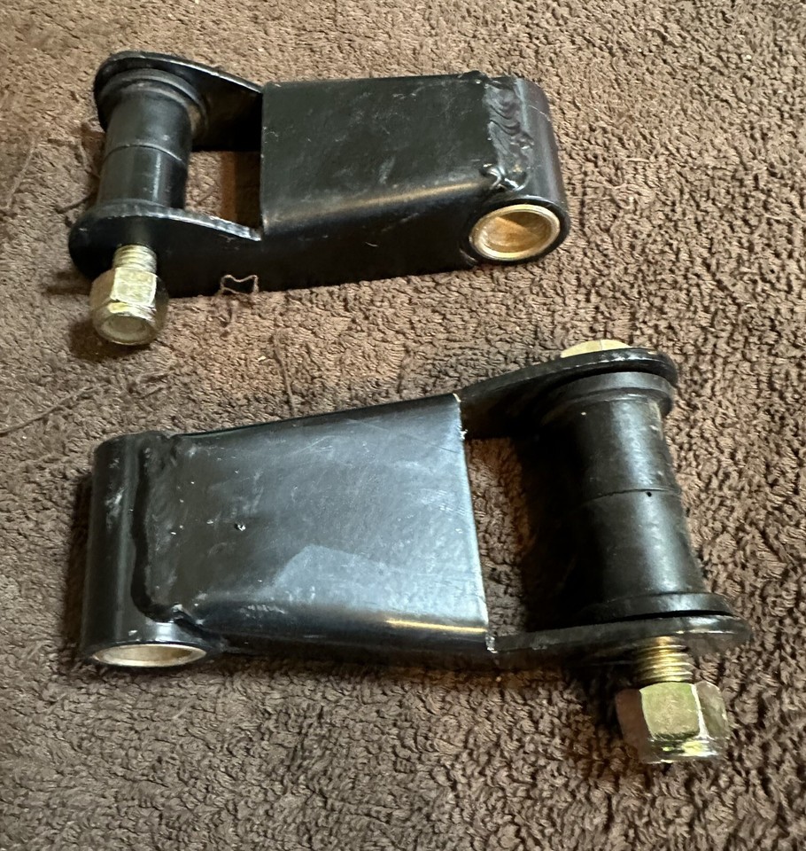 1953-56 Ford F100 Rear Lowering Leaf Spring Shackles | eBay