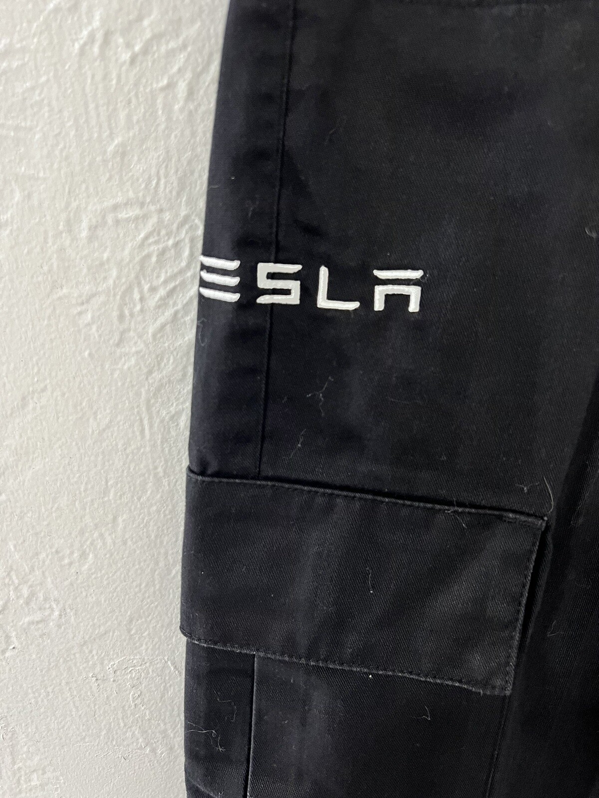 Tesla Motors Cargo Work Uniform Pants Mens 36Wx32L Bl… - Gem