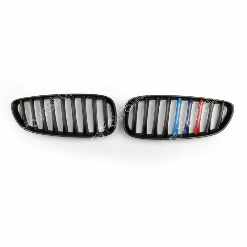 2Pcs M-Color Matte Black Front Kidney Grille Grill For BMW Z4 E89 2009 ...