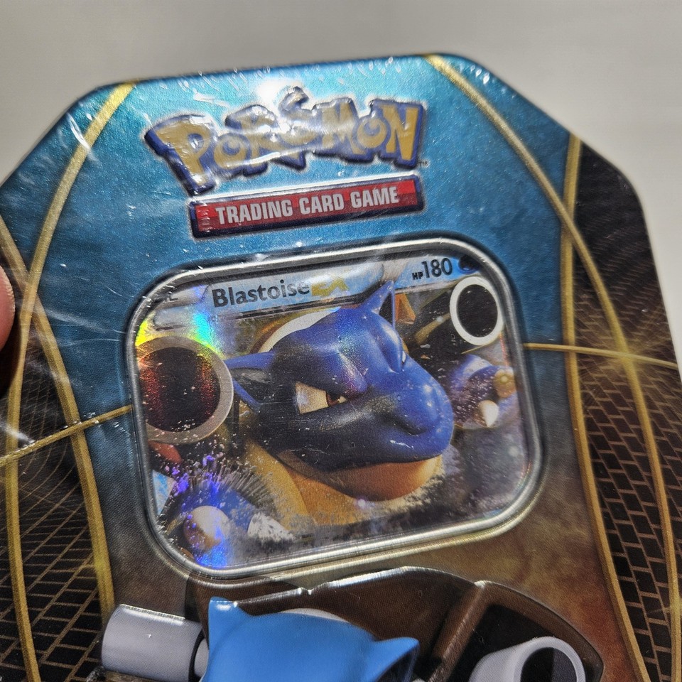 2014 Pokemon Blastoise EX Tin XY Power Trio Brand NEW Factory Sealed ...