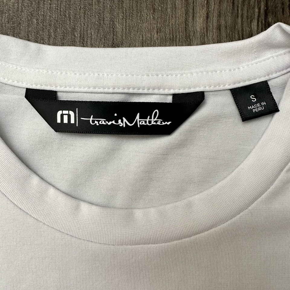 Travis Mathew The Crew T-shirt Men’s Size S White | eBay