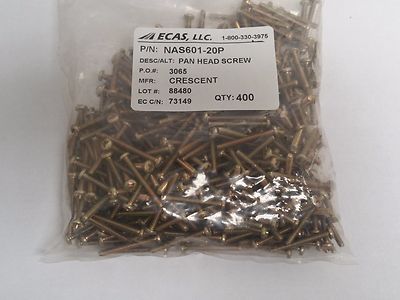 NAS601-20P Screw 100each per pack | eBay