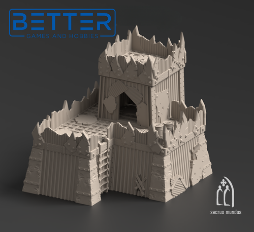 Barracks B, Warpzel 1A - Orc Settlement, Fantasy, Sci-Fi Grimdark, terrain RPG | eBay