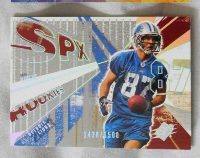 2003 SPx Football Card #164 David Kircus Detroit Lions Rookie /1500 | eBay