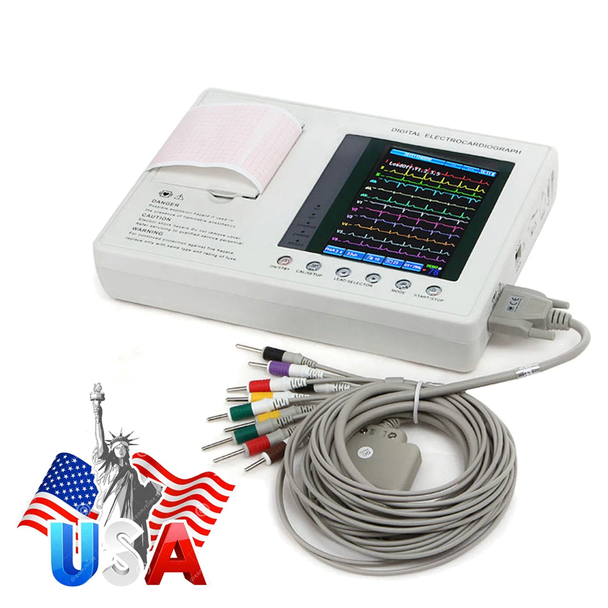 CONTEC NEW ECG Machine ECG1212G Digital Touch 12 Channel, 44% OFF