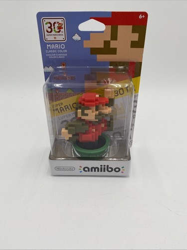 Nintendo Amiibo Super Mario Classic Color 30th Anniversary 8-Bit Wii U ...