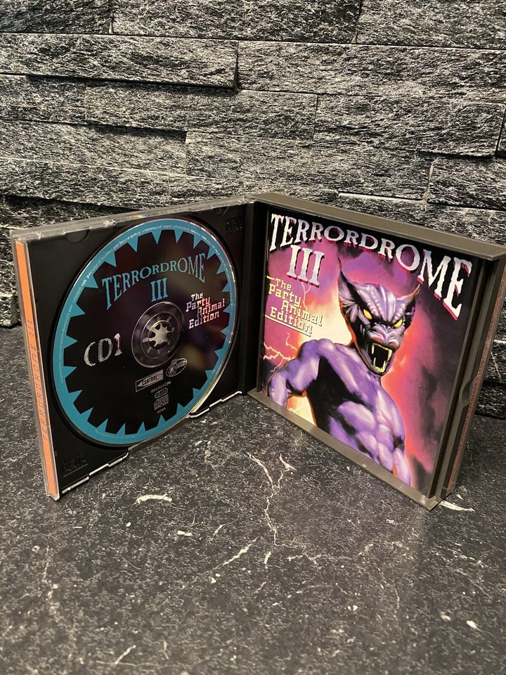 TERRORDROME III 3 CDs Party Animal Edition Hardcore Techno ID&T Rave ...
