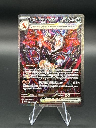 CHARIZARD ex 234/091 - Pokemon Paldean Fates Special Illustration Rare ...