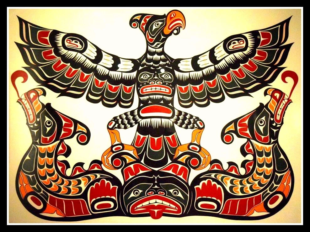 Northwest Native American Eagle Art
