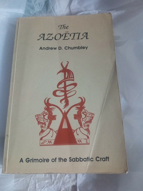 Azoetia by Andrew Chumbley Paperback Xoanon Press 1st Edition Signed ...