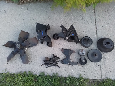 Chevy GMC Truck 2500 3500 454 7.4 Serpentine Belt Brackets & Pulleys ...