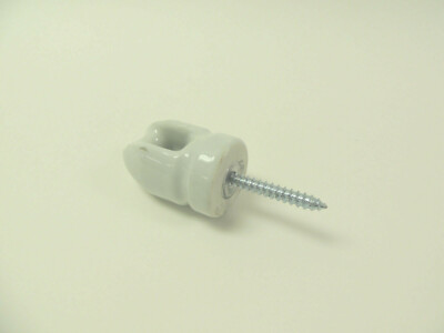 New Thomas & Betts Porcelain Screw Wire Holder 2 1/4 Lag Screw | eBay