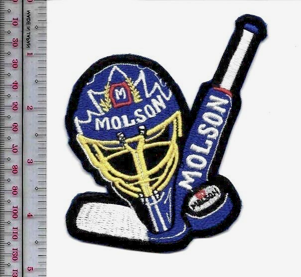 Beer Hockey Night in Canada Molson Brewery & Goalie Promo Patch Montre ...
