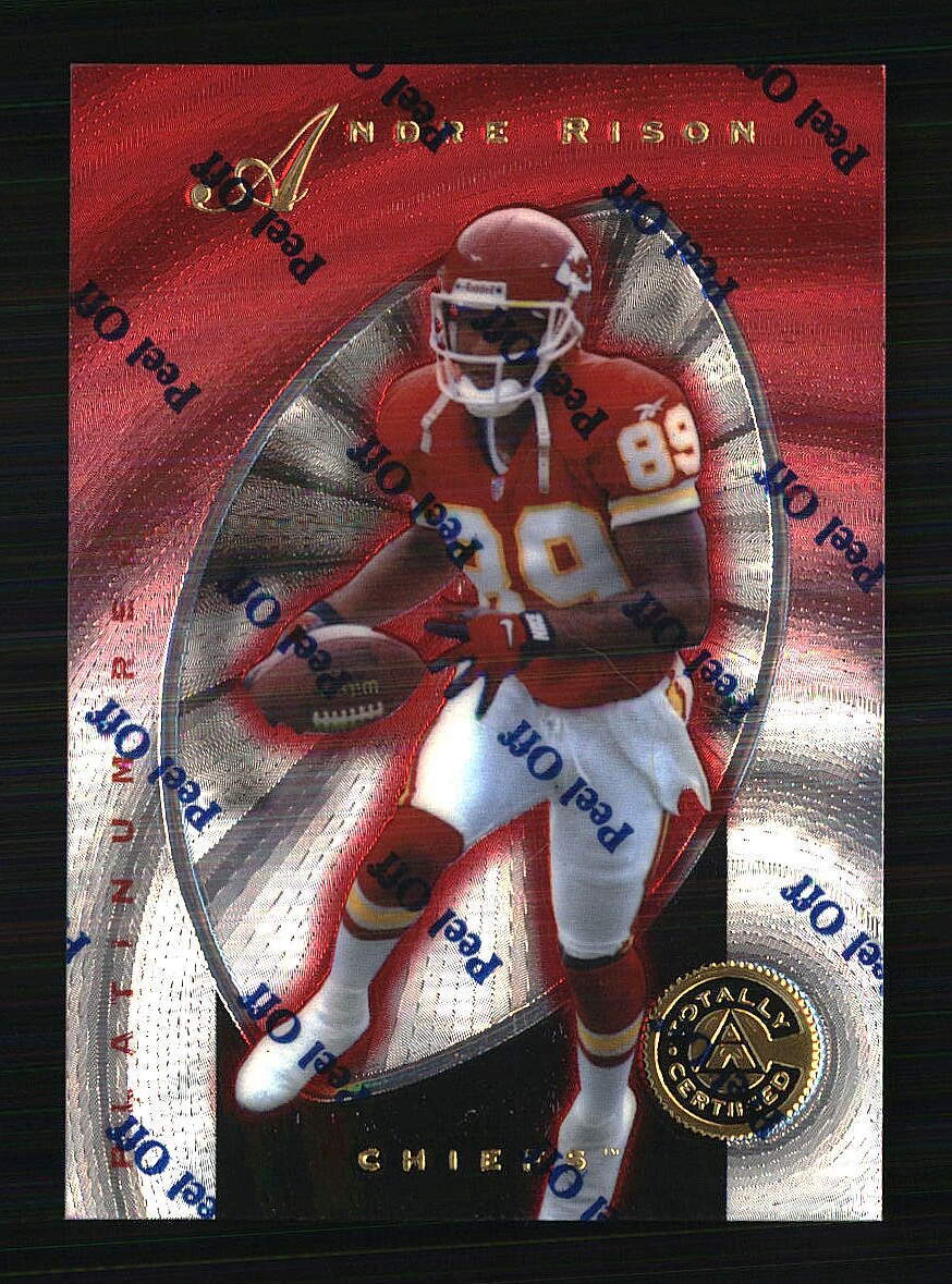1997 PINNACLE TOTALLY CERTIFIED RED SP /4999 #93 ANDRE RISON | eBay