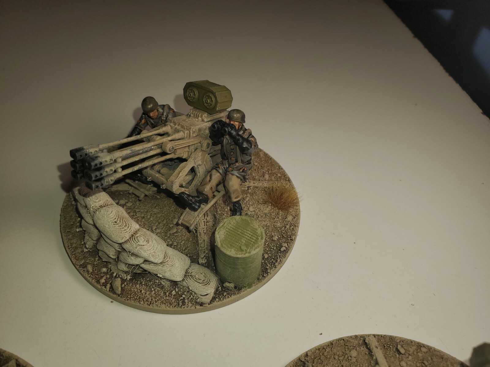 Dust Tactics Axis Fallschirmjager FlaK-3 Team | eBay