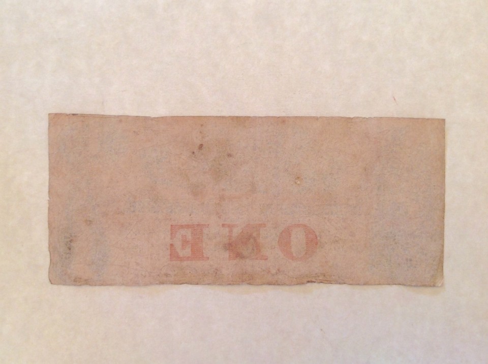 - 1855 $1 Manufacturers & Mechanics Bank Columbus Ga - 1853 Silver ...