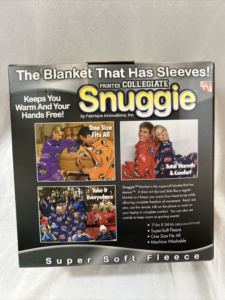 New In Box University Of Texas Longhorns Snuggie Fleece College ...