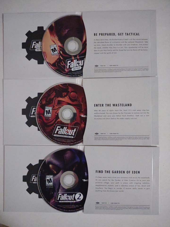 Fallout Anthology PC Lot 5 Games Read Discription | eBay