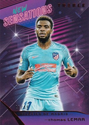 2018-19 Panini Treble Atletico Madrid Thomas Lemar New Sensations /49 ...