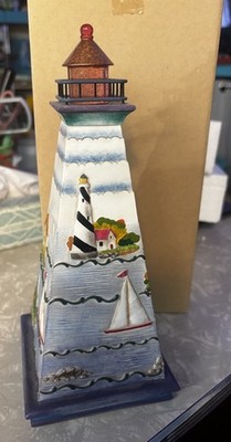 Jim Shore SHORELIGHTS Lighthouse Figurine “Morning’s New Light” 2003 ...