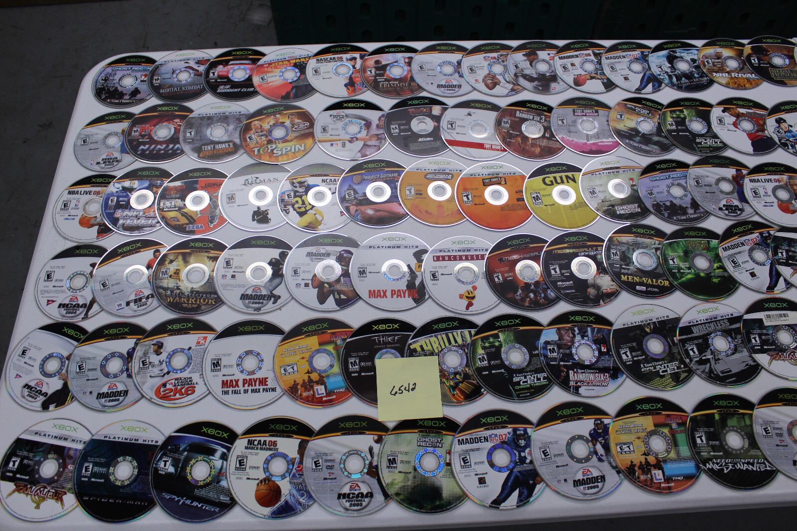 Mixed Lot of 95+ Untested Game Discs for Original Microsoft Xbox - THPS ...