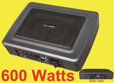6X9 inch ported built in Amplifierd speaker box 600w Extreme Bass box ...