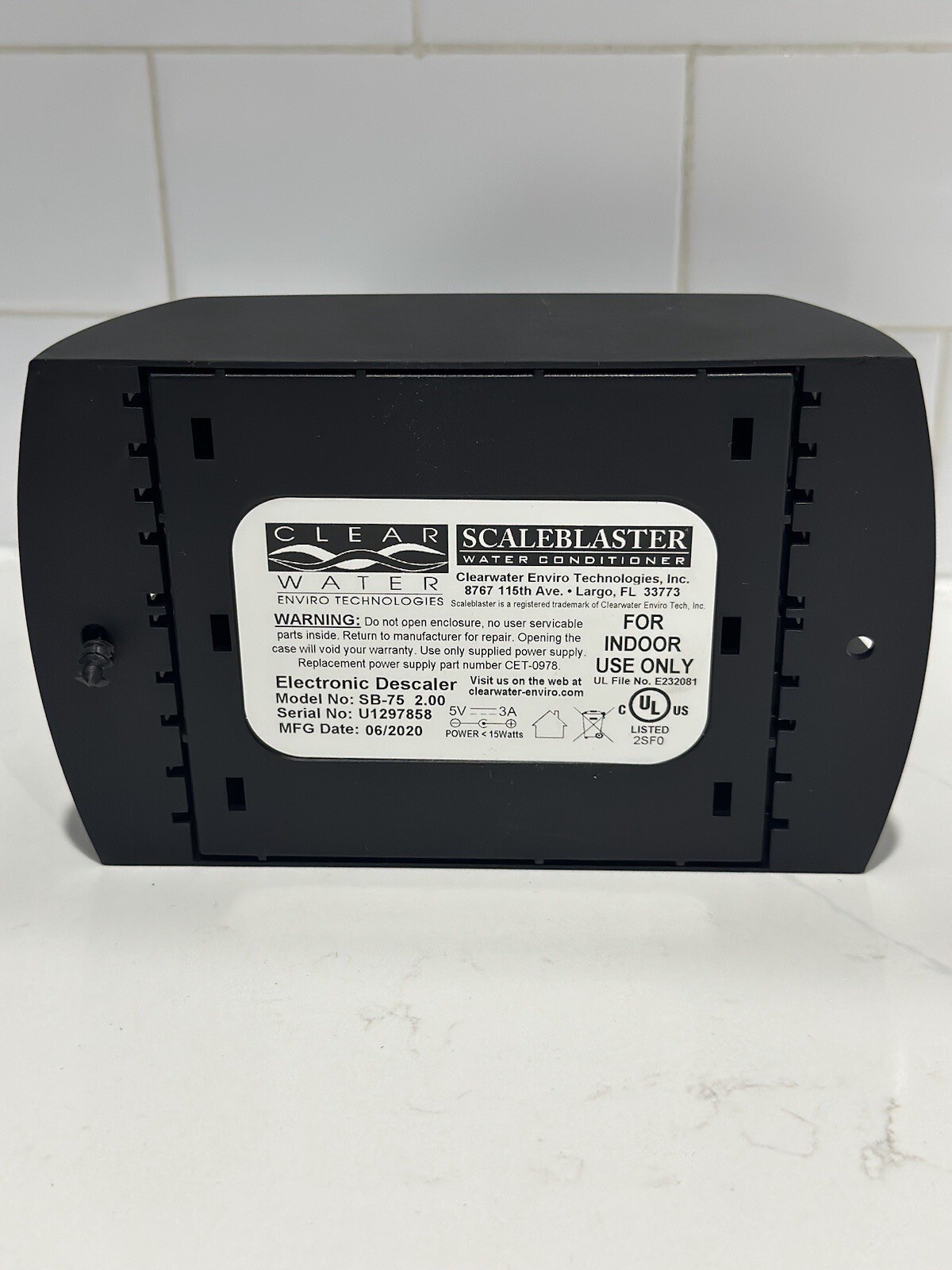 ScaleBlaster Electronic Water Conditioner Descaled Lime Scale Remover ...