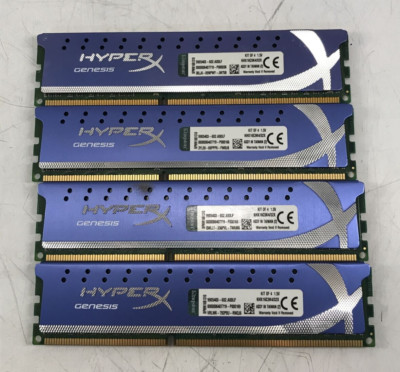 Kingston HyperX Genesis 32GB (4X8GB) PC3-12800 DDR3-1600 DESKTOP ...
